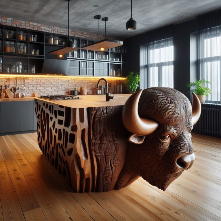 Kitchen Island with Animal Designs: Transform Your Space! - Idea Arts