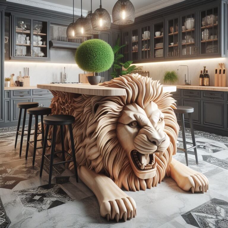 Kitchen Island with Animal Designs: Transform Your Space! - Idea Arts