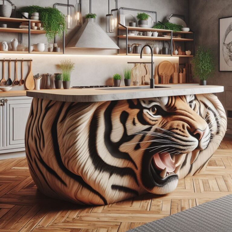 Kitchen Island with Animal Designs: Transform Your Space! - Idea Arts