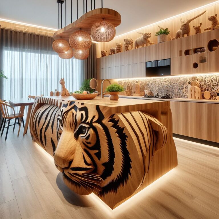 Kitchen Island with Animal Designs: Transform Your Space! - Idea Arts