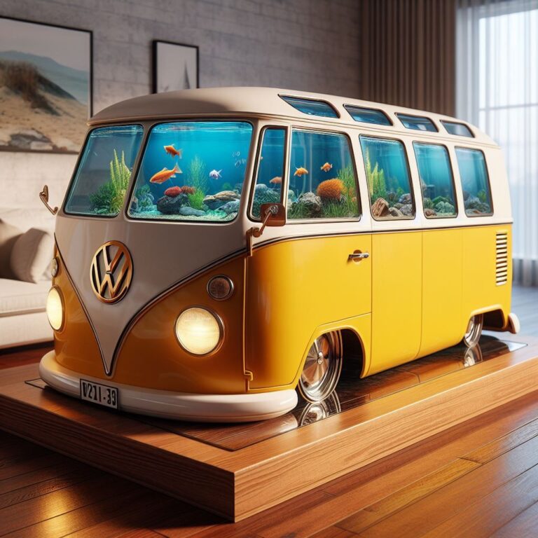 Volkswagen Bus Aquarium: Creative Design Tips - Idea Arts